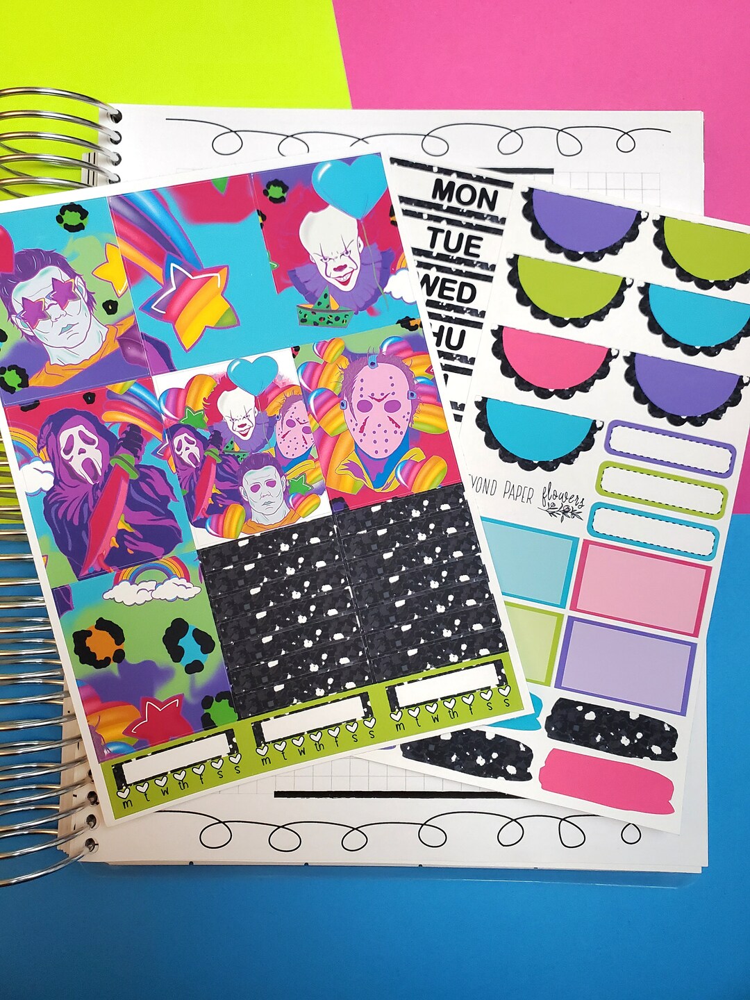Lisa Horror Weekly Kit - Etsy