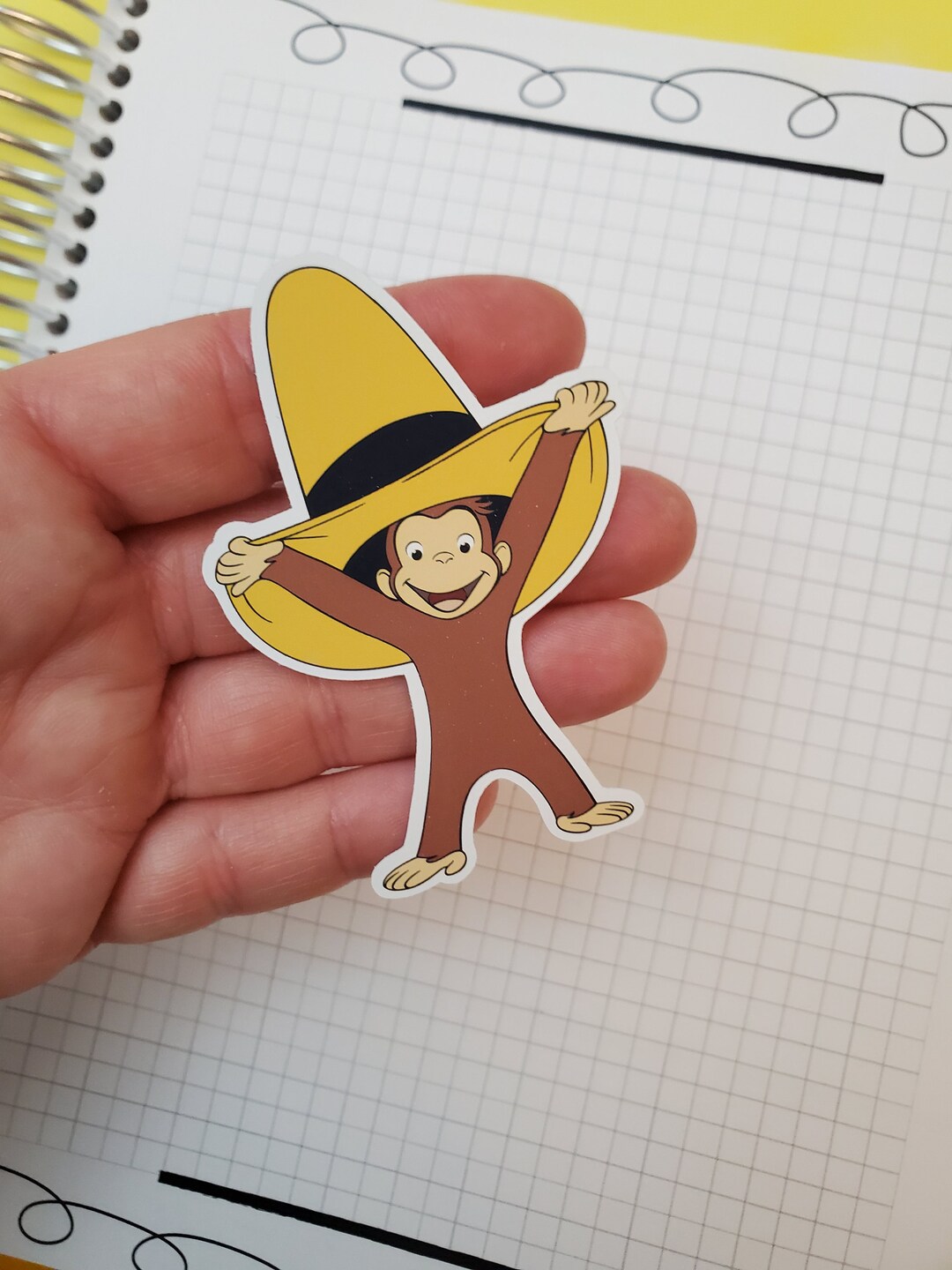 Silly Monkey Vinyl Sticker Die Cuts - Etsy