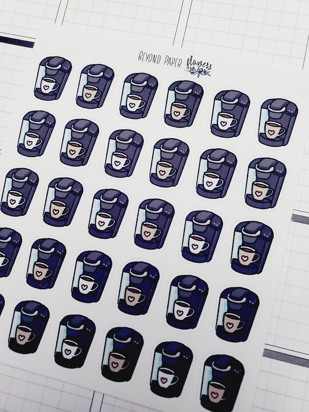 Keurig Icon Stickers - Etsy