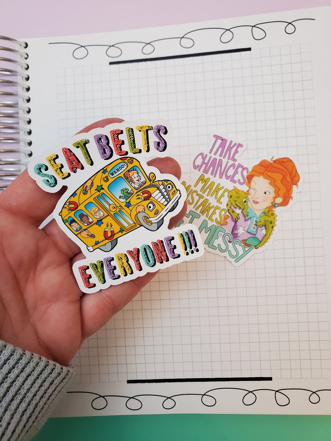 Get Messy Vinyl Sticker Die Cuts - Etsy