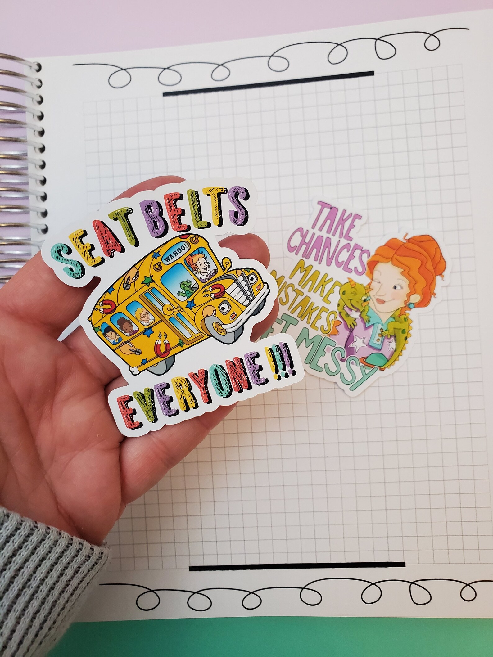 Get Messy Vinyl Sticker Die Cuts - Etsy