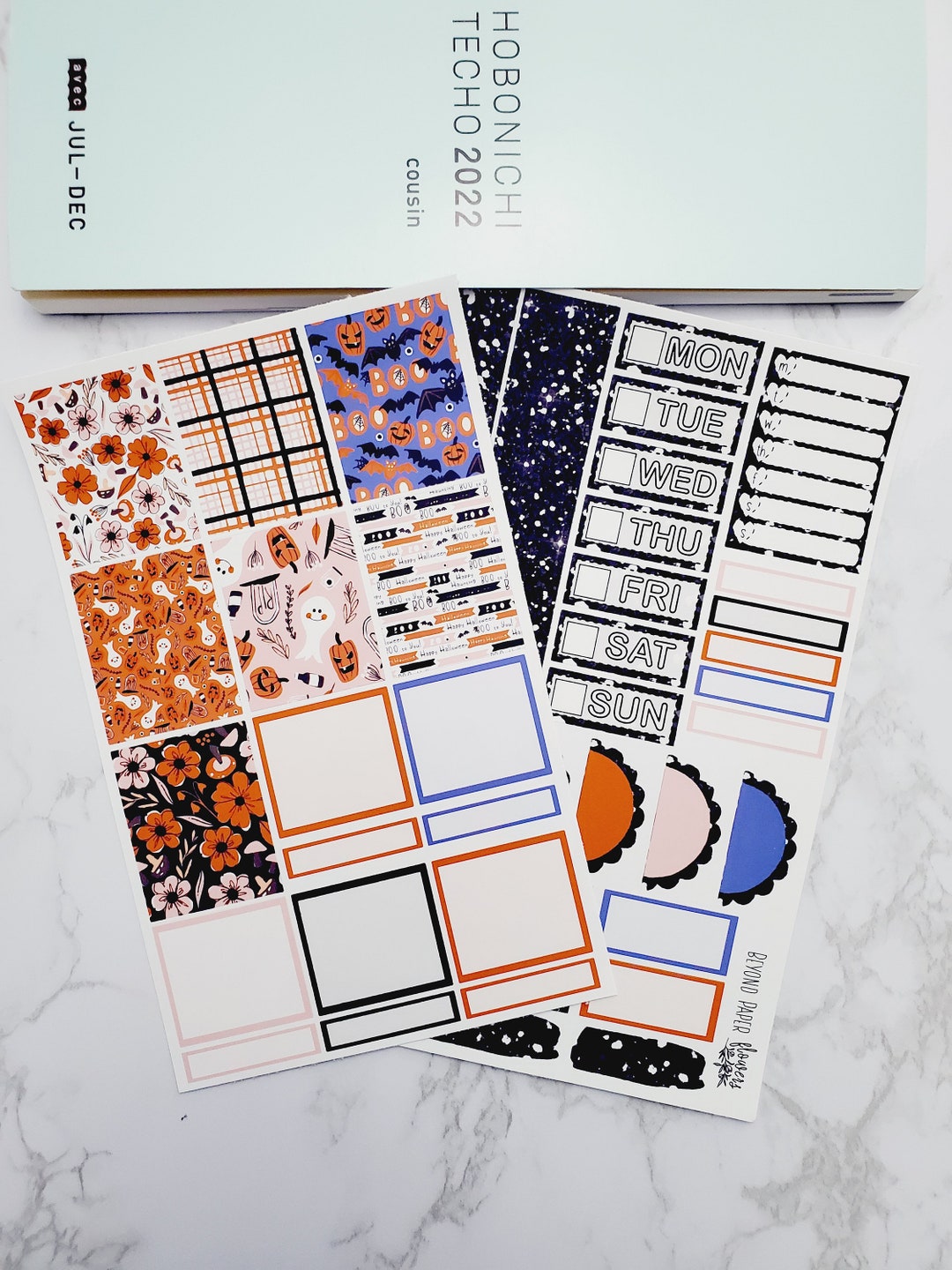 Hobonichi COUSIN Boo Crew Weekly Kit - Etsy