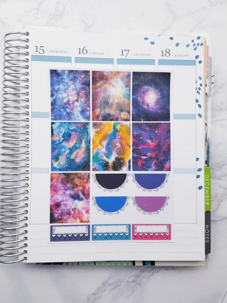 Galaxy Weekly Kit - Etsy