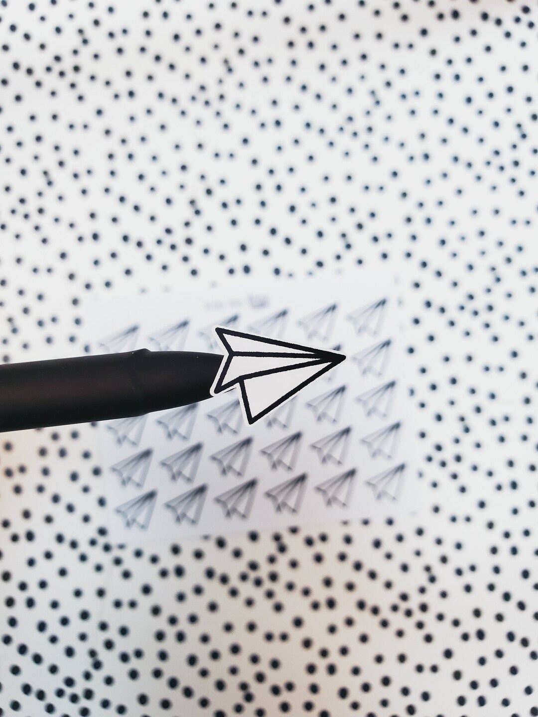 Paper Airplane Deco Stickers - Etsy
