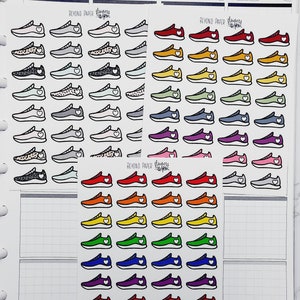 Running Shoe Stickers - Etsy