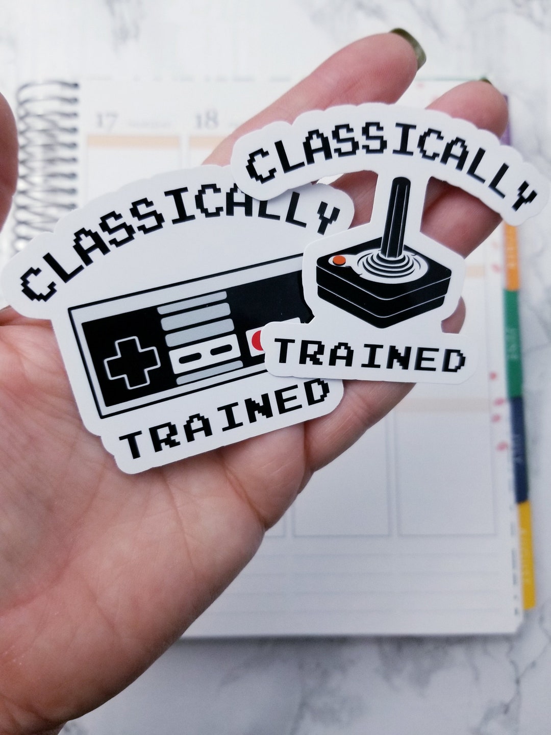 Classically Trained Vinyl Sticker Die Cut - Etsy