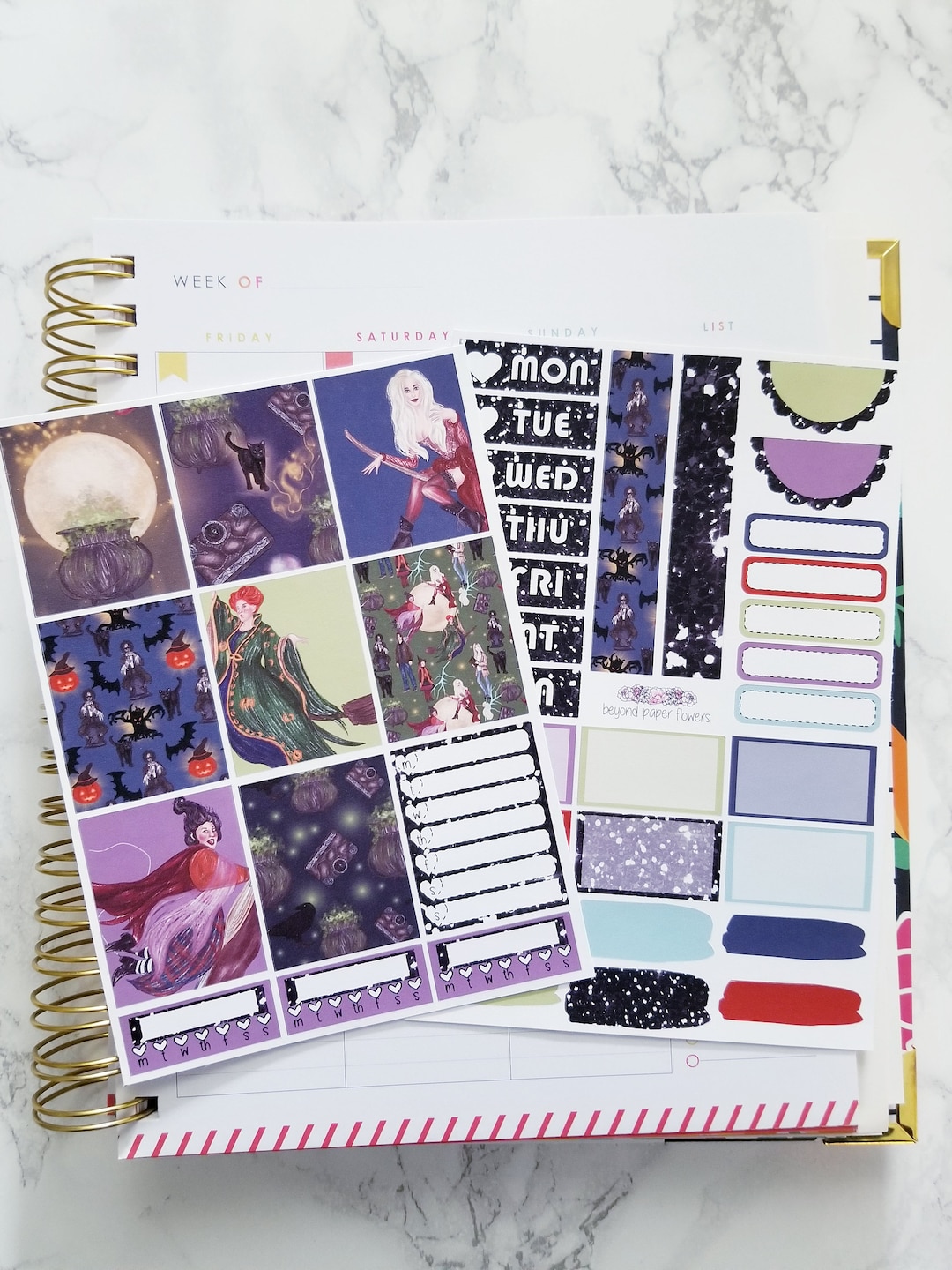 The Sanderson Sisters Weekly Kit - Etsy