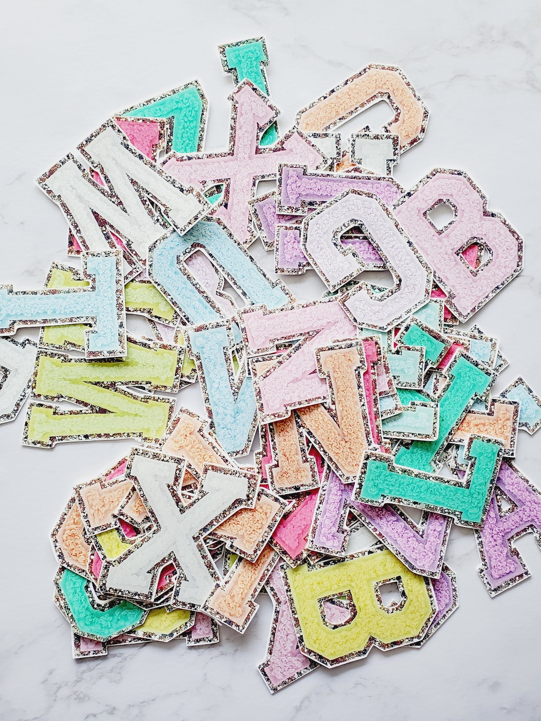 Letter "patch" Matte Vinyl Sticker Die Cut - Etsy