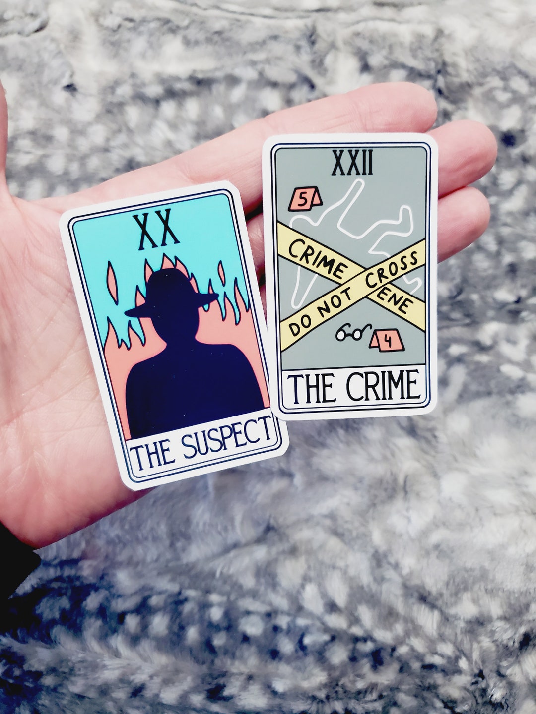TC Tarot Matte Vinyl Stickers - Etsy