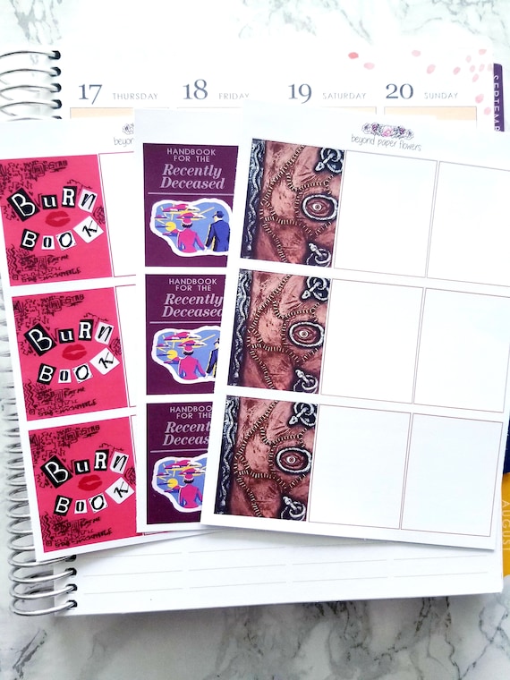 Famous Book Foldable Stickers | Etsy