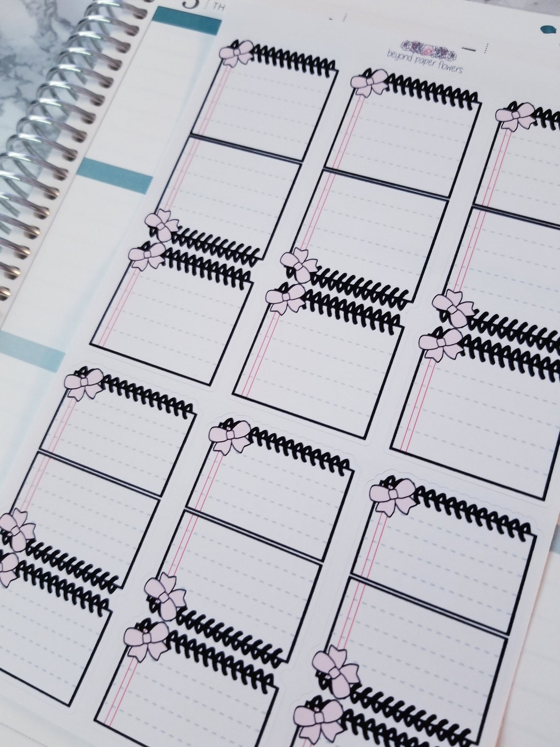 Memo Pad Folable Stickers - Etsy