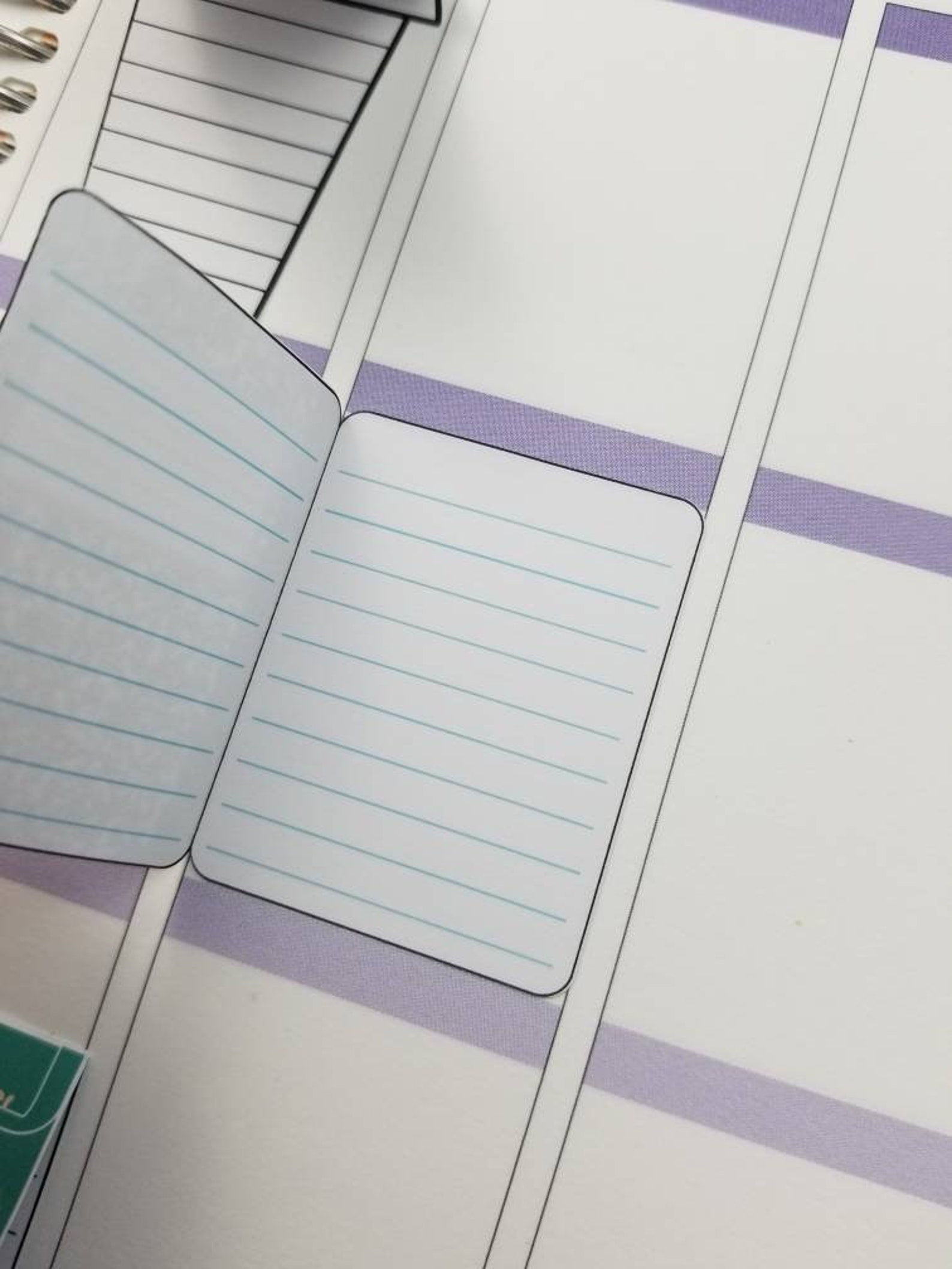 Notebook Inspired Foldable Stickers - Etsy