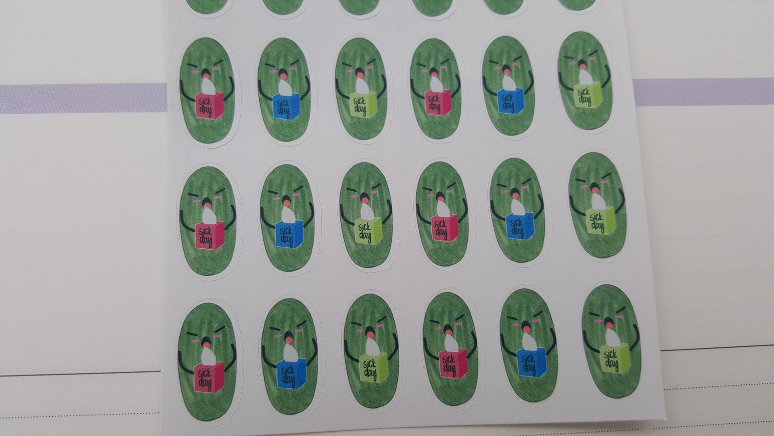 Lil'dill Sick Day Regular and Mini Size - Etsy