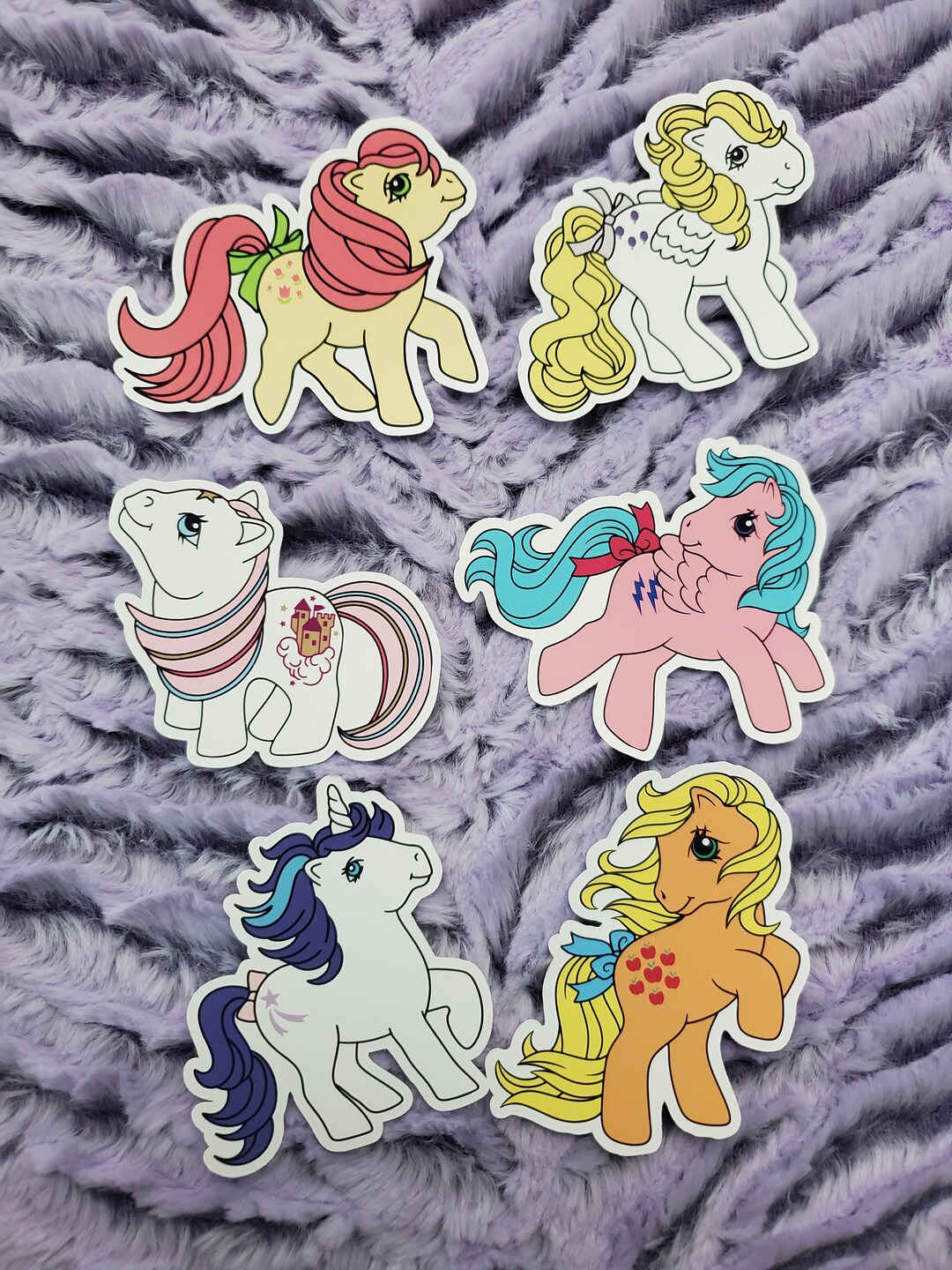 Pretty Ponies Vinyl Sticker Die Cut - Etsy