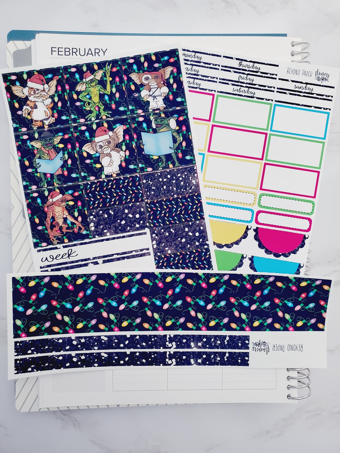 Amplify Planner A Gizzy Christmas Weekly Kit - Etsy