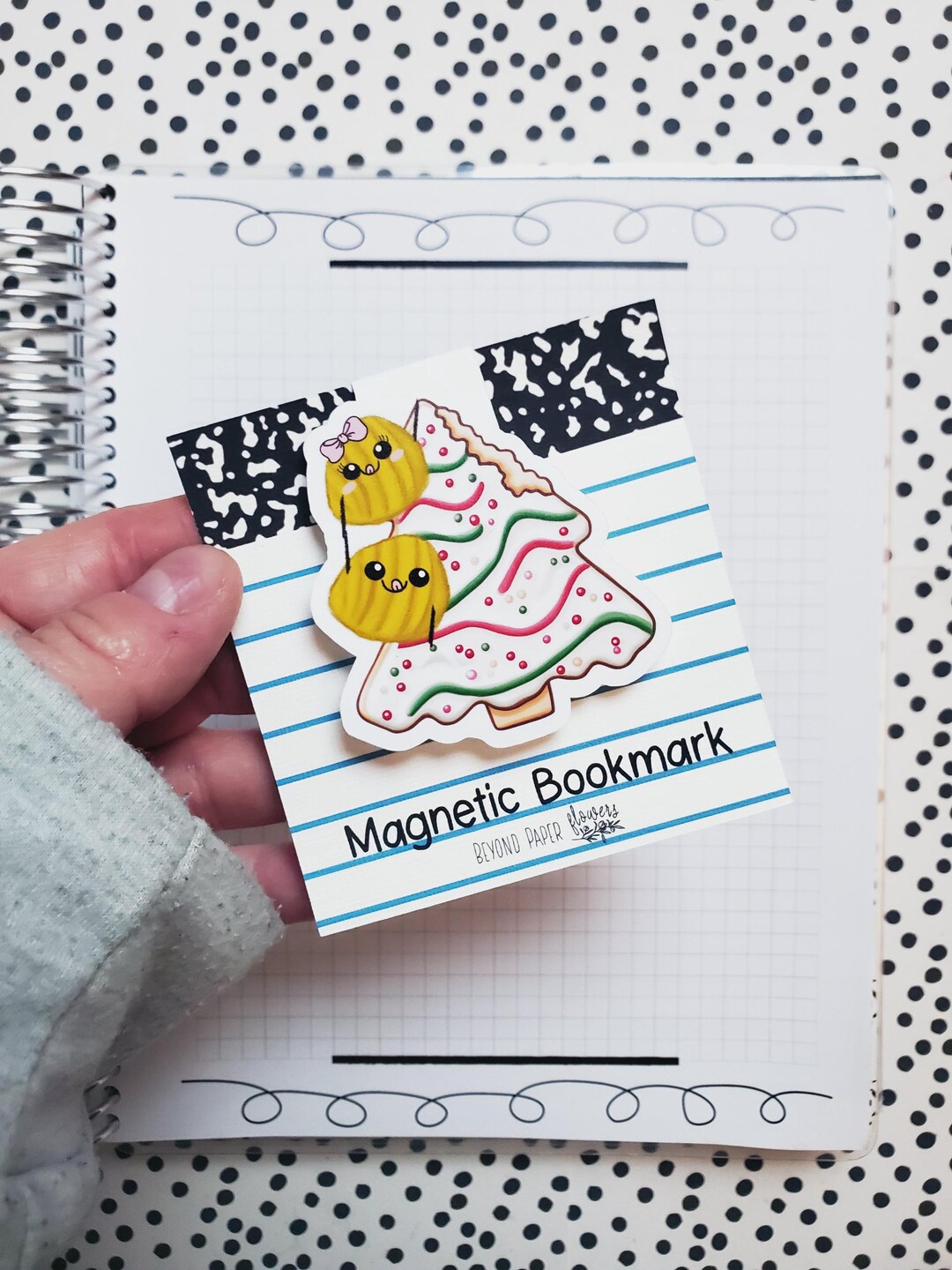 Pickle Tree Cake Magnetic Bookmark - Etsy