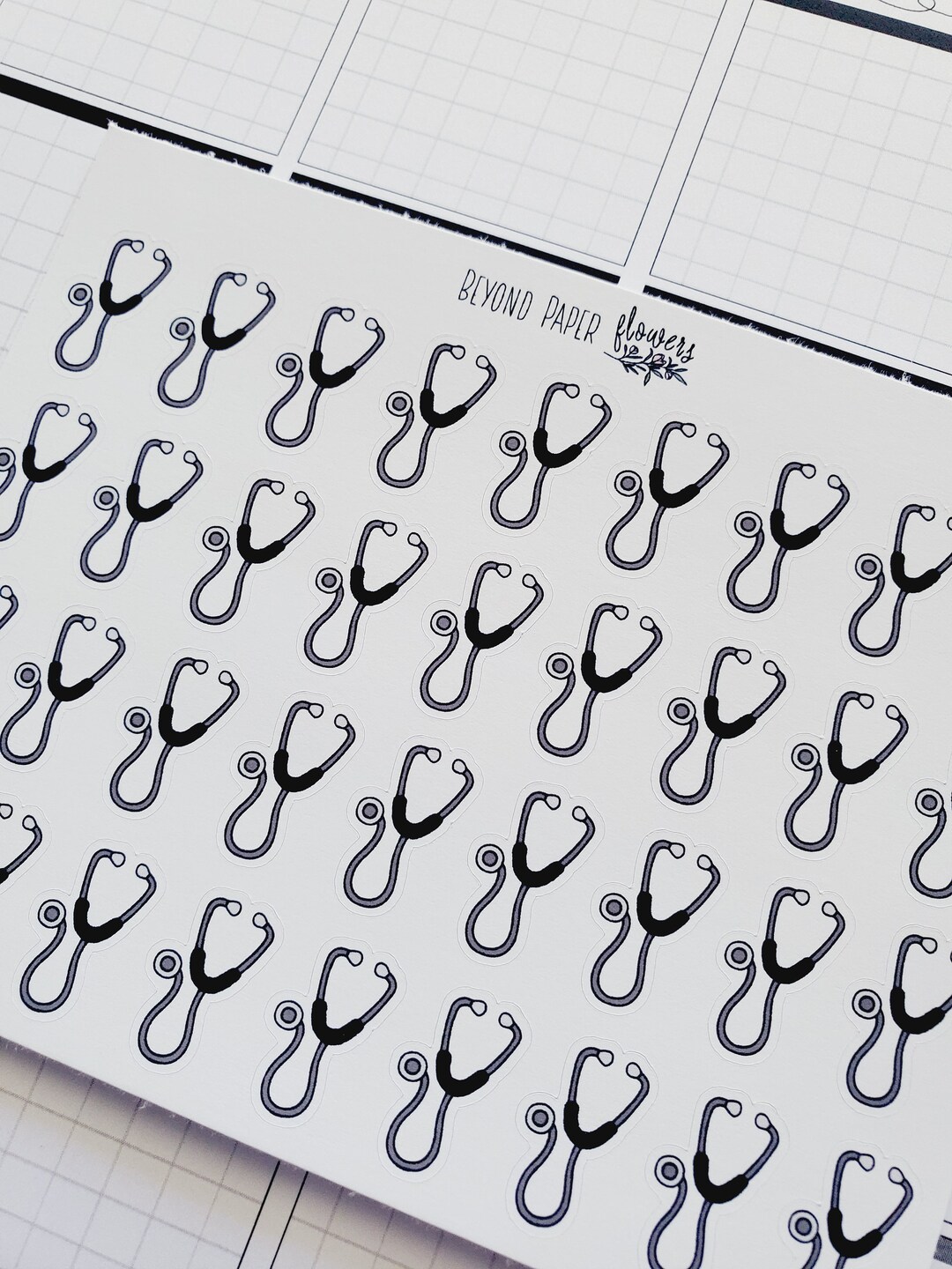 Stethoscope Stickers - Etsy