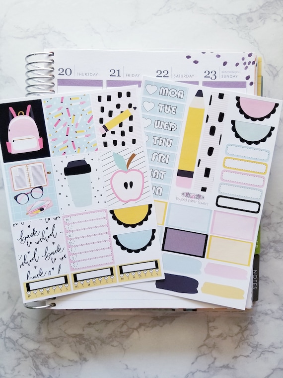 New School Year Weekly Kit | Etsy