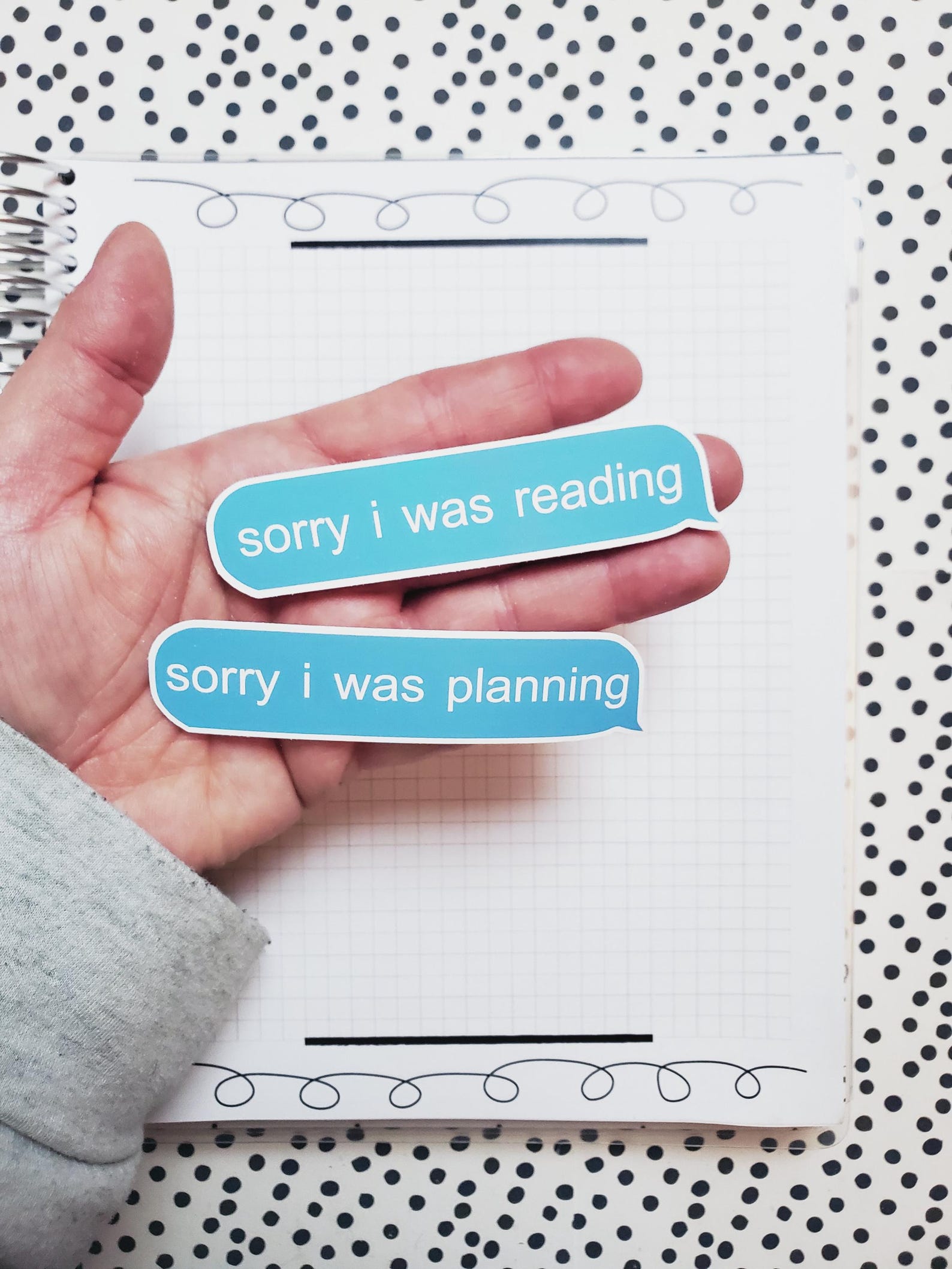 Sorry Blurb Vinyl Sticker Die Cut - Etsy
