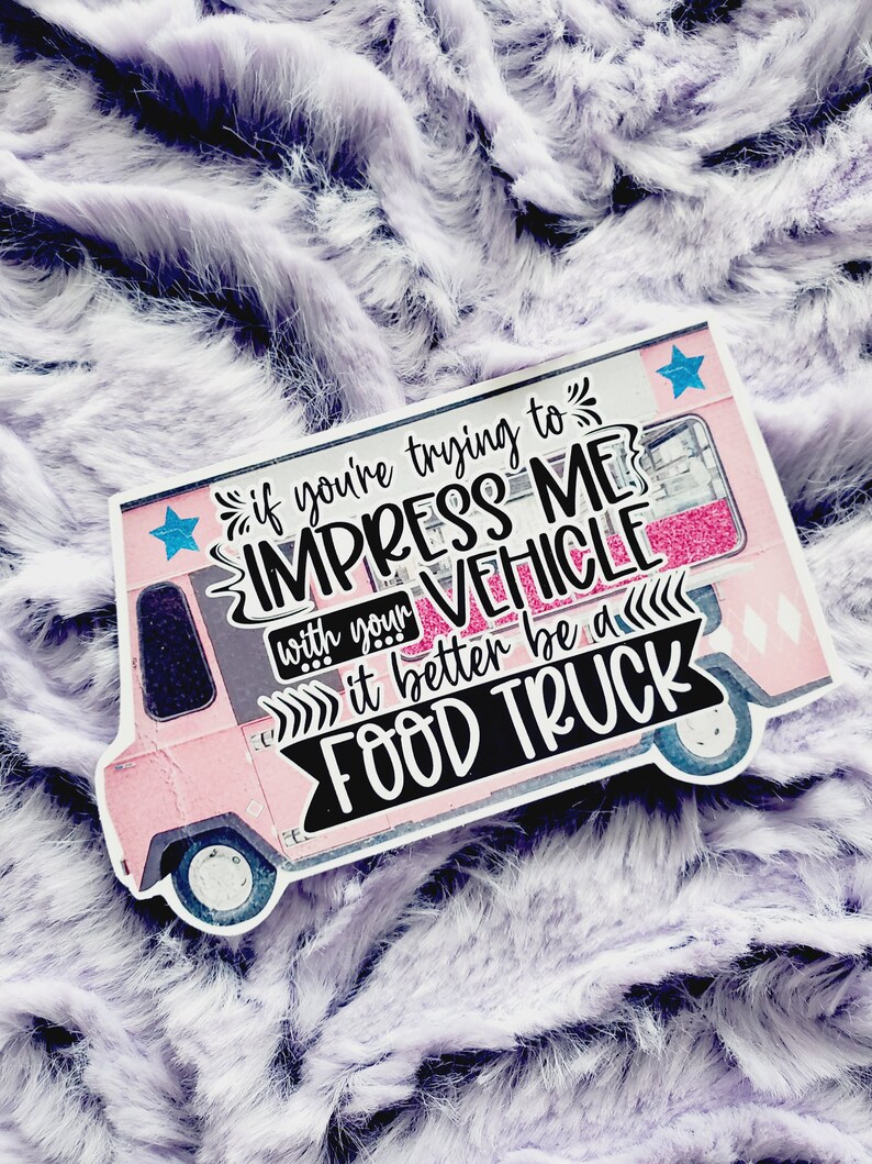 Food Truck Vinyl Sticker Die Cut - Etsy