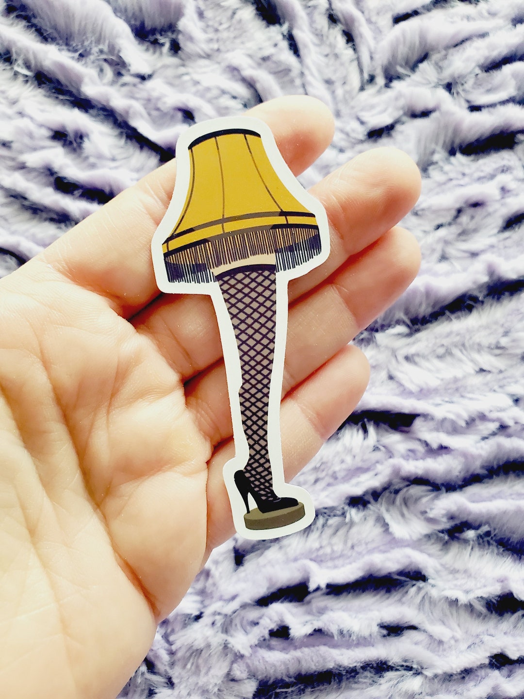 Lamp Leg Vinyl Sticker Die Cut - Etsy
