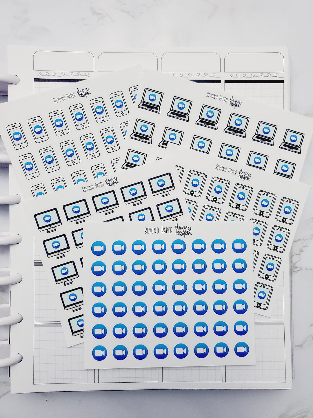 Online Meeting Stickers - Etsy