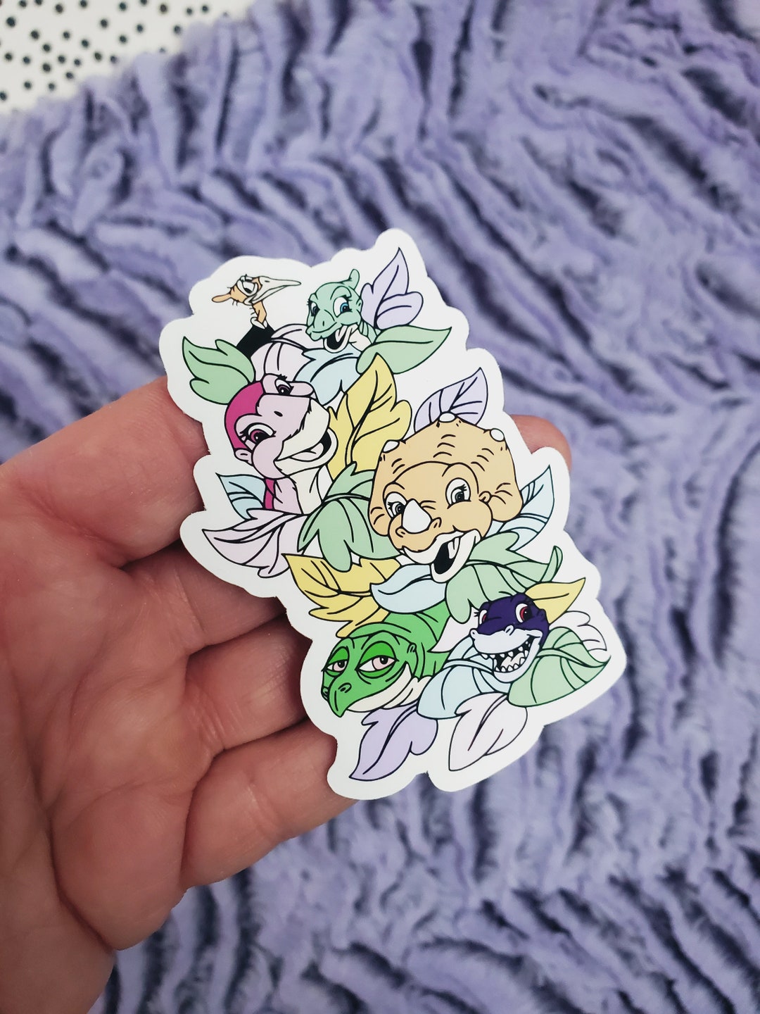 Floral LBT Vinyl Sticker - Etsy