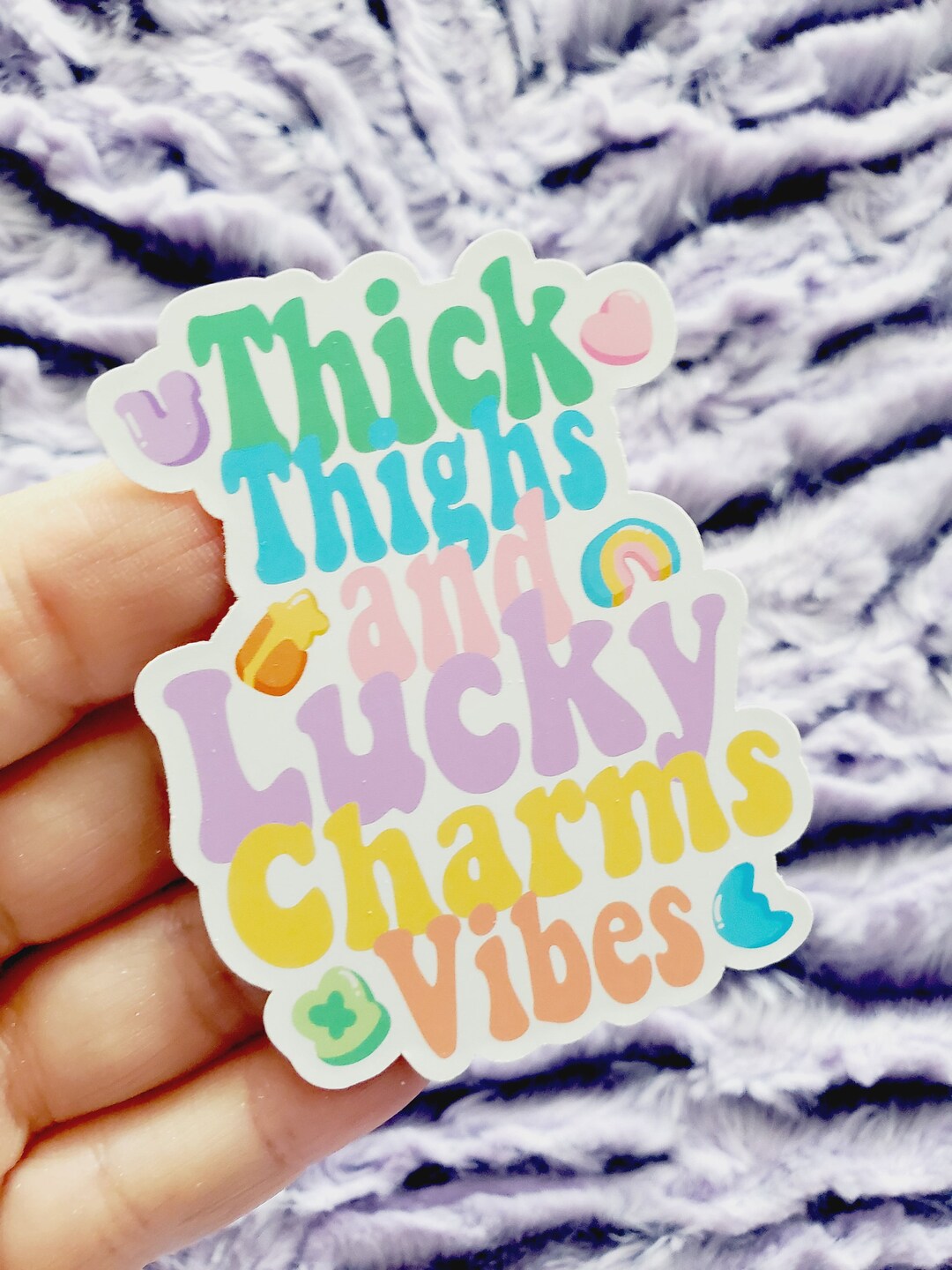 Charms Vibes Vinyl Sticker Die Cut - Etsy