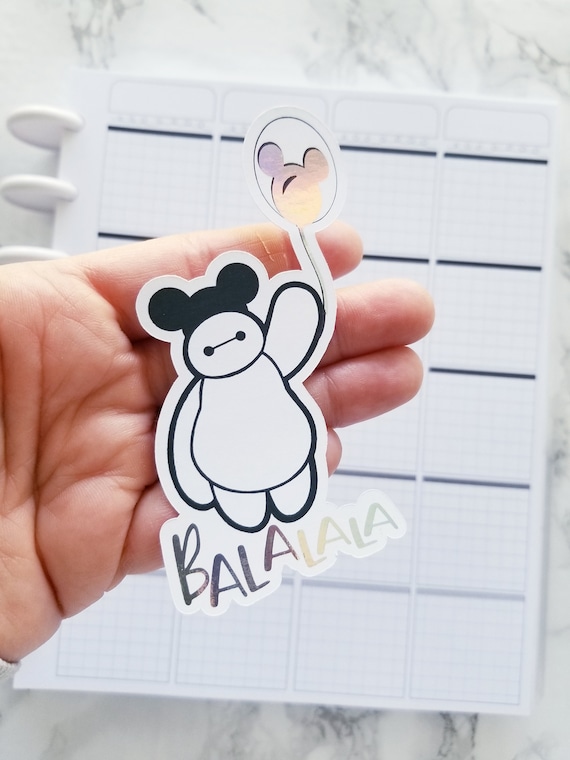 Foiled Balalala Sticker Die Cut - Etsy