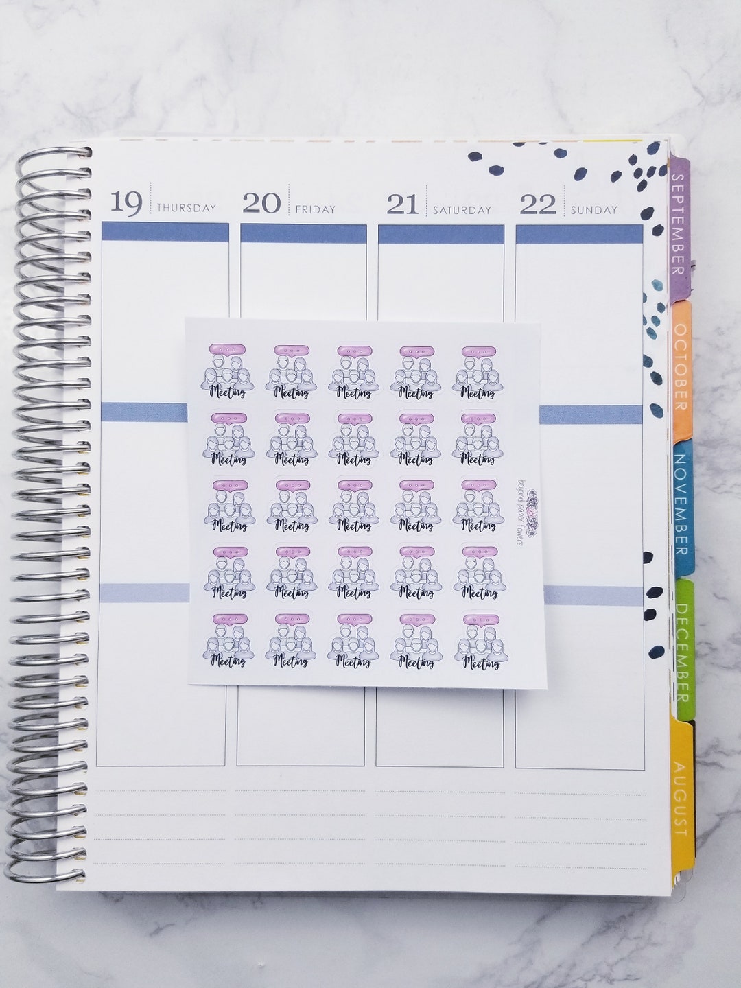 Cute Meeting Stickers - Etsy