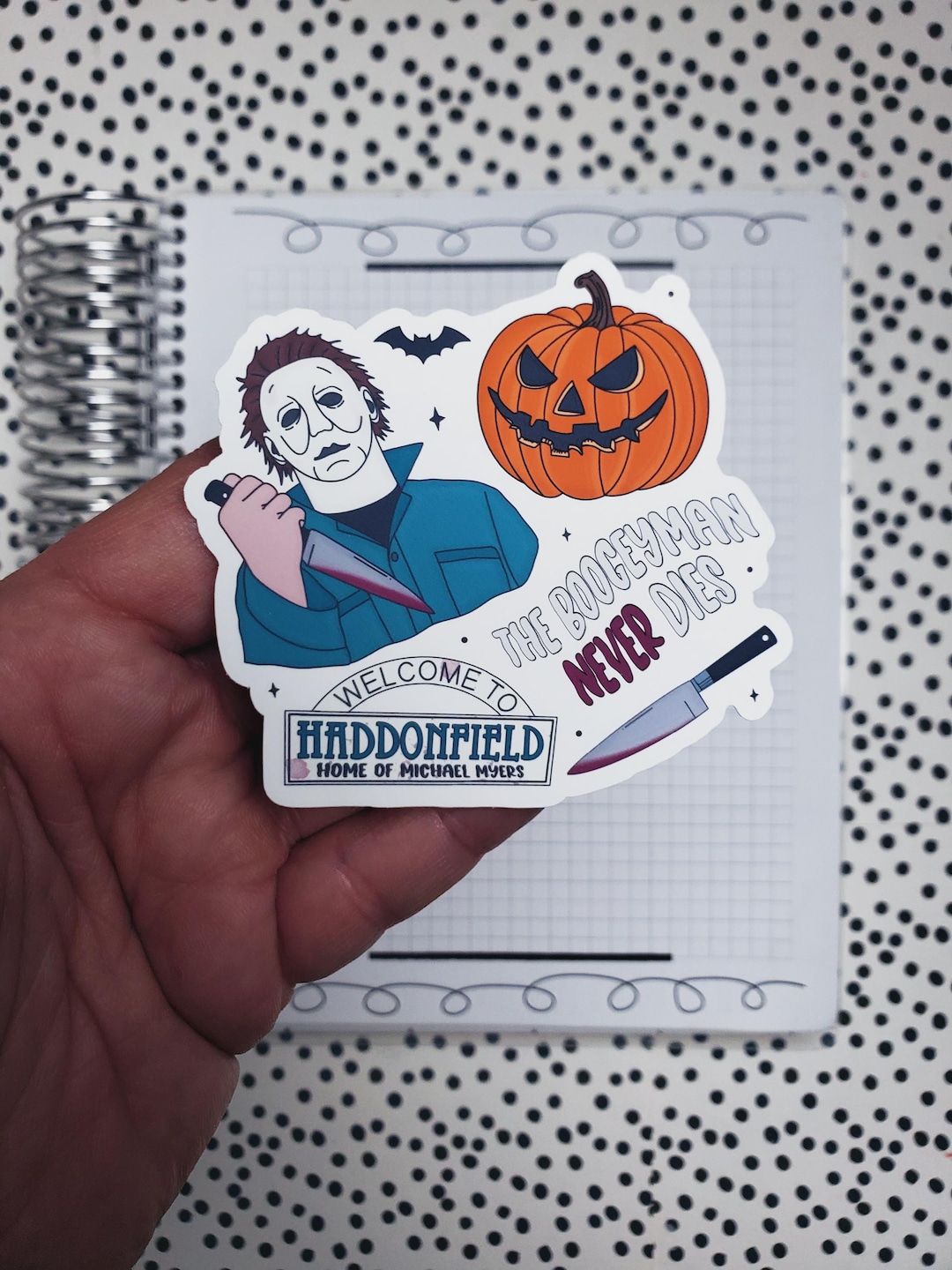Boogeyman Never Dies Vinyl Sticker Die Cut - Etsy