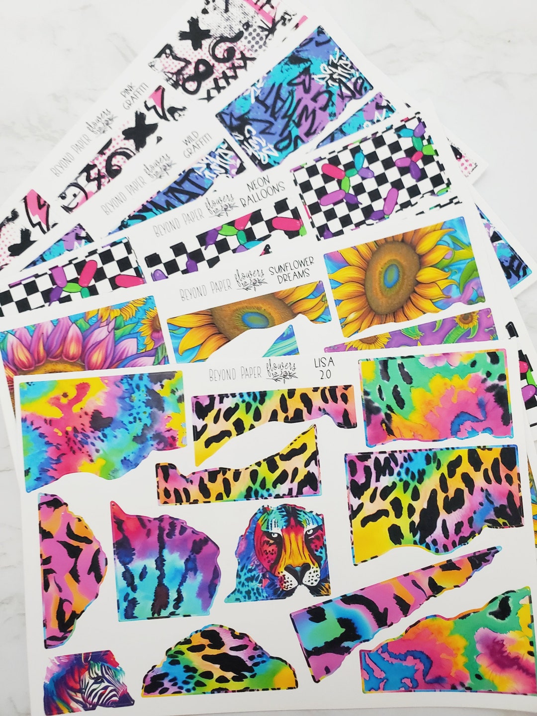 Pattern Torn Checkered Stickers 4 - Etsy