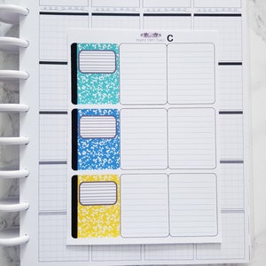 Bright Composition Foldable Stickers - Etsy
