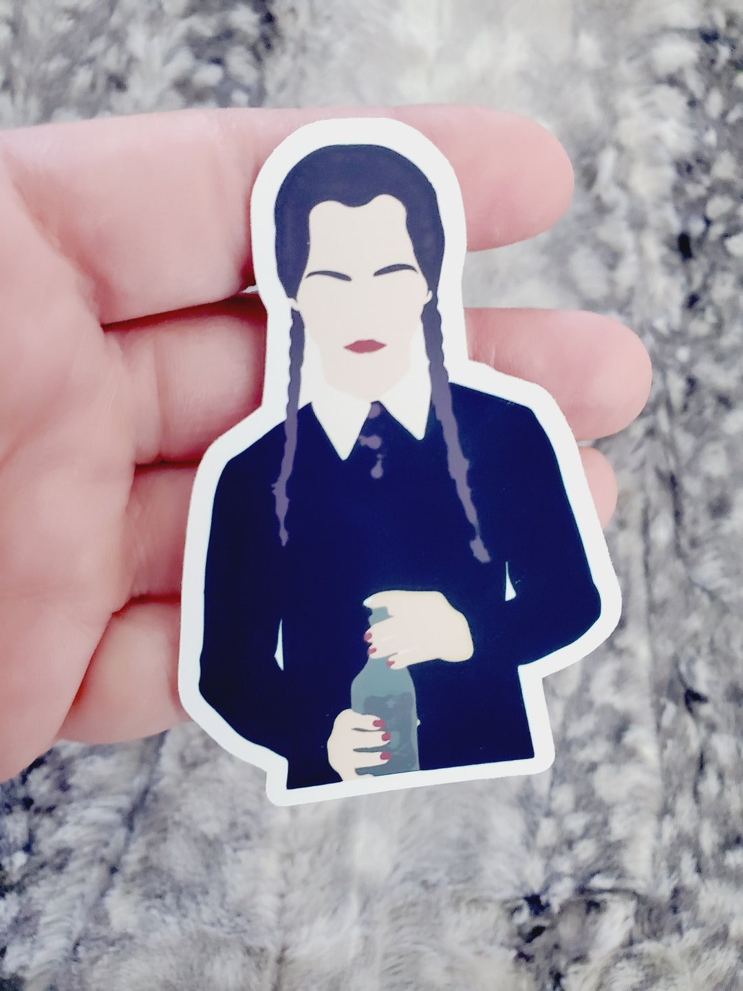 Old School W Matte Vinyl Sticker Die Cut - Etsy