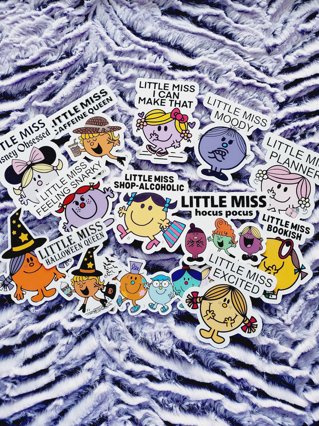 Oh Lil' Miss Matte Vinyl Sticker Die Cut - Etsy