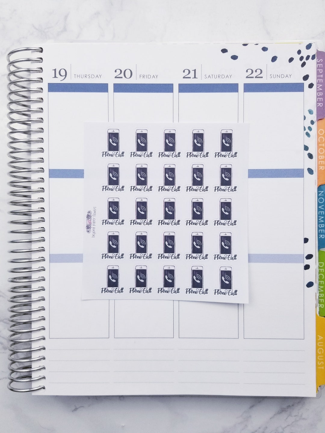 Cute Phone Call Stickers - Etsy