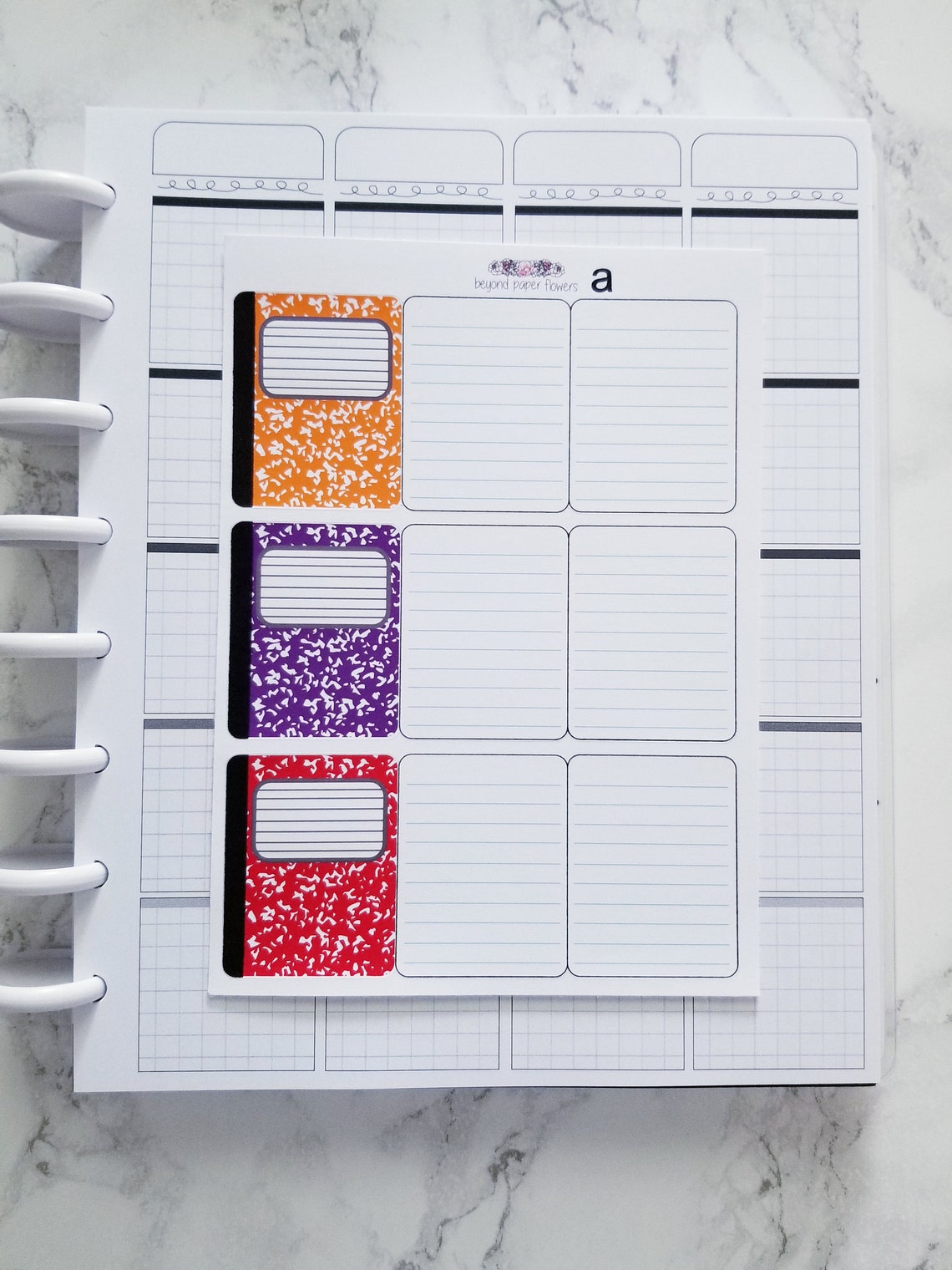 Bright Composition Foldable Stickers - Etsy
