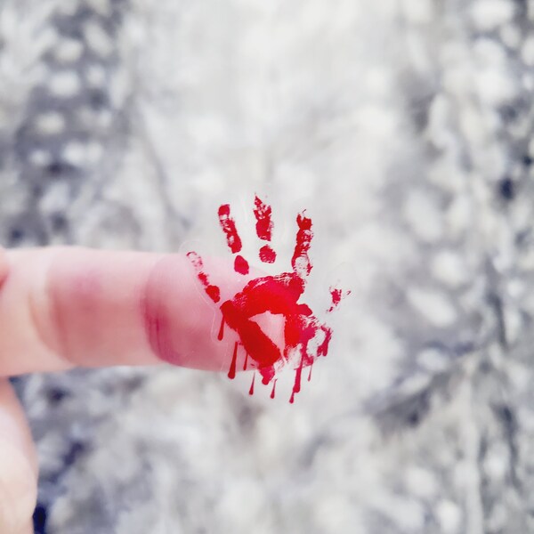 Bloody Handprint - Etsy