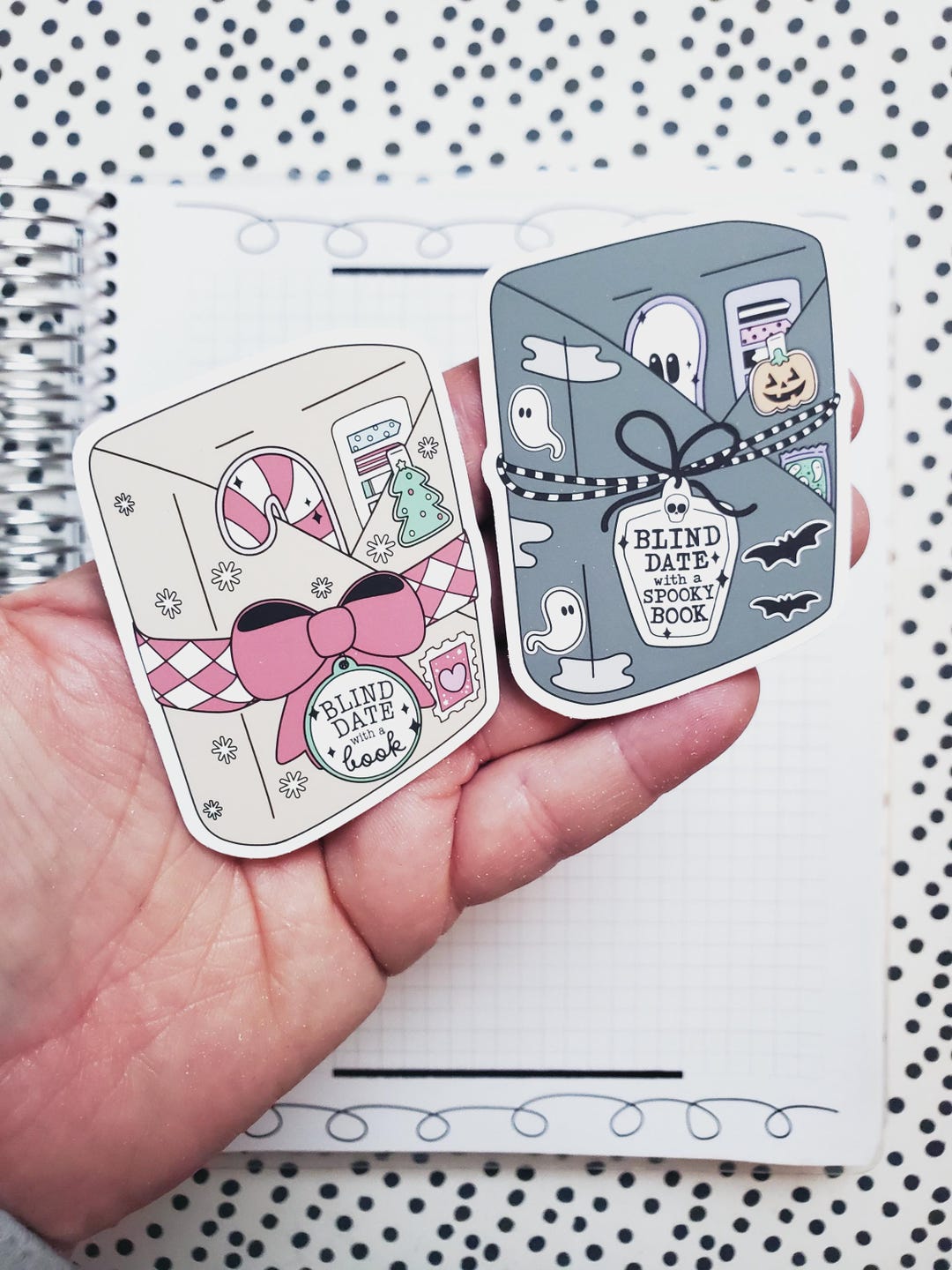 Blind Date Books Vinyl Sticker Die Cut - Etsy