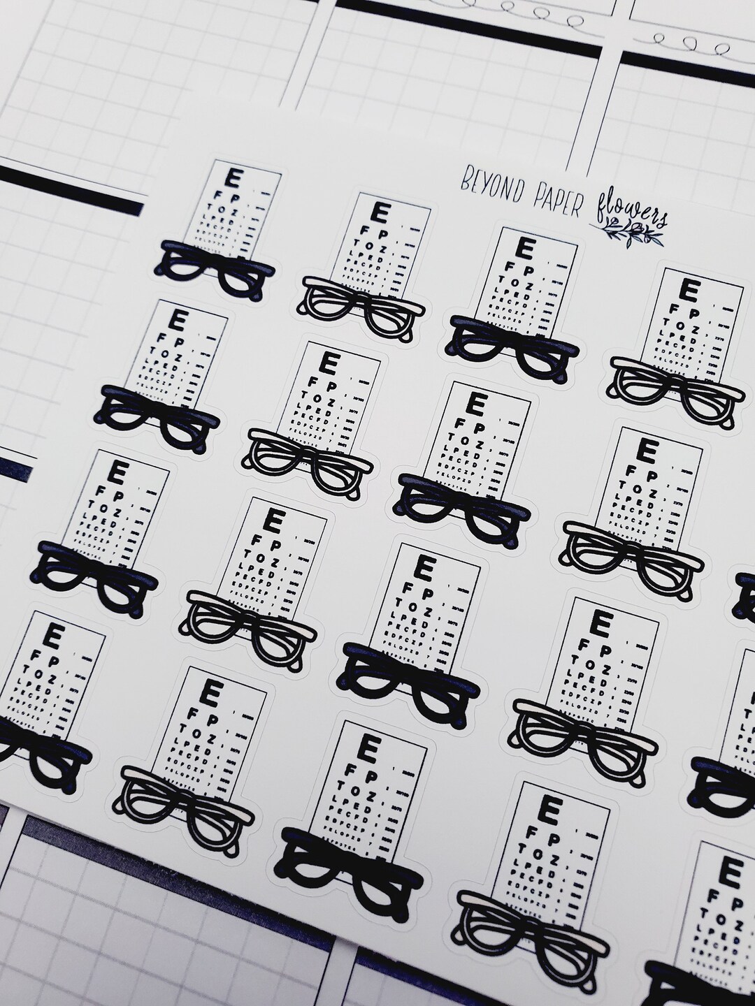 Eye Doc Appt Stickers - Etsy