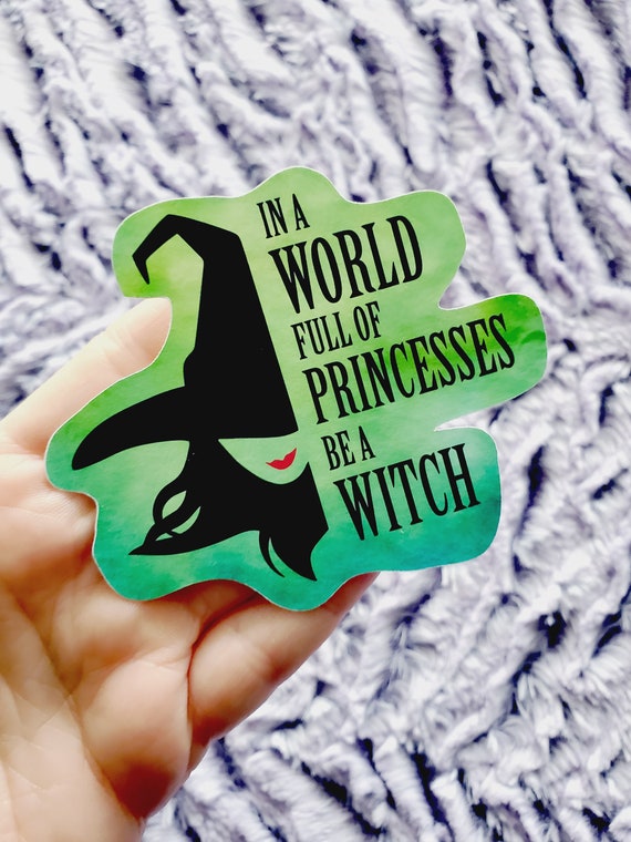 Be a Witch Vinyl Sticker Die Cut - Etsy