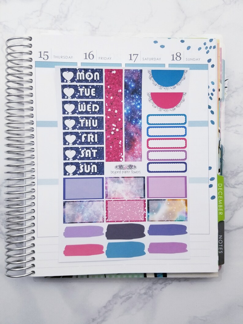 Galaxy Weekly Kit - Etsy
