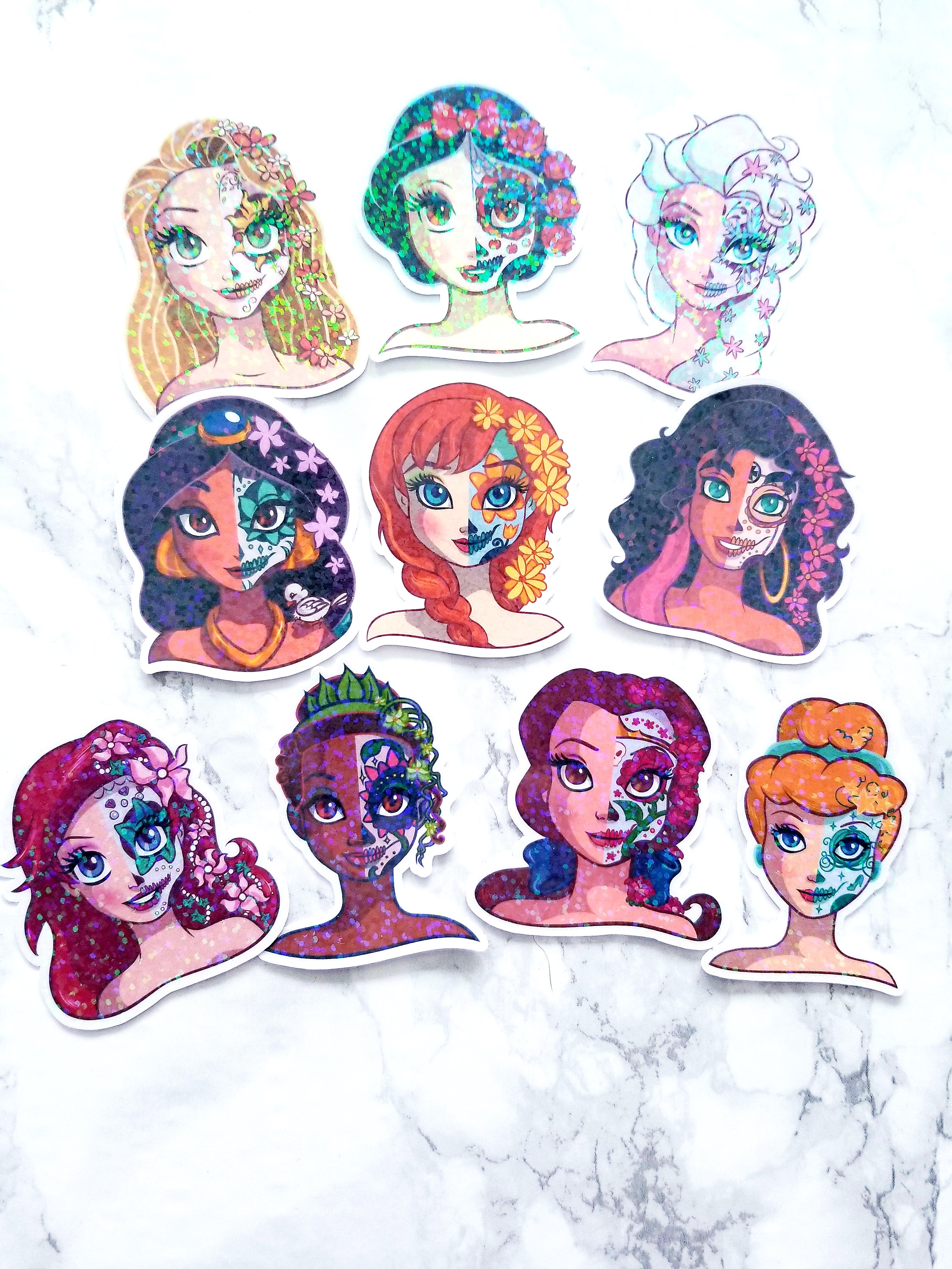 Creepy Disney Princess Drawings