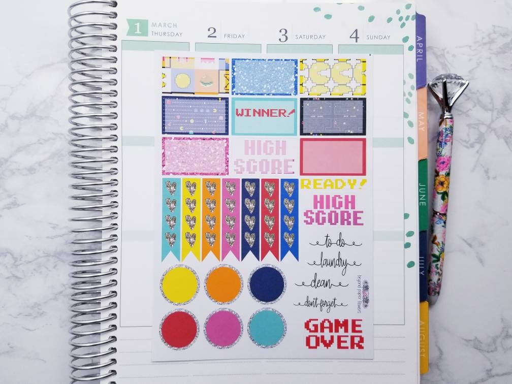 Arcade Weekly Kit | Etsy