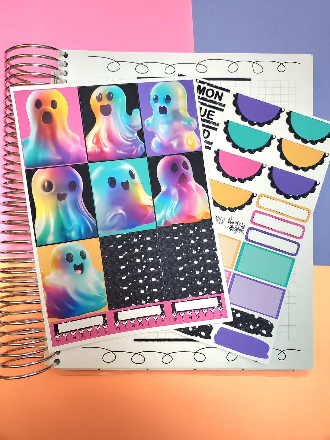 Jolly Ghosts Weekly Kit - Etsy