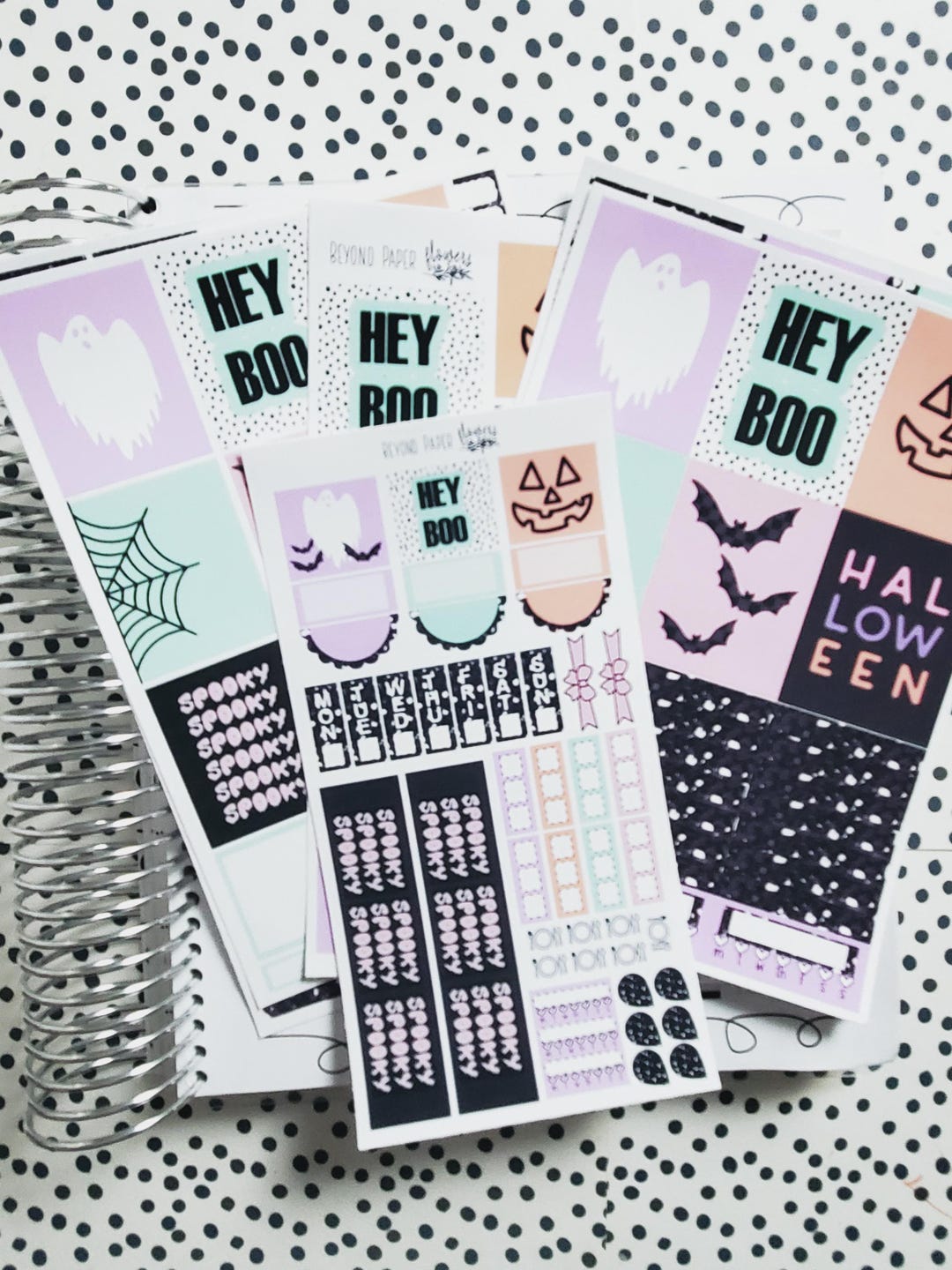 Oh Hey Boo Pastel Weekly Kit - Etsy