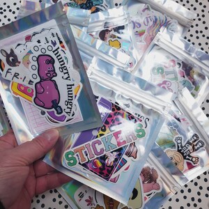 Sticker Die Cut/ Vinyl Grab Bags - Etsy
