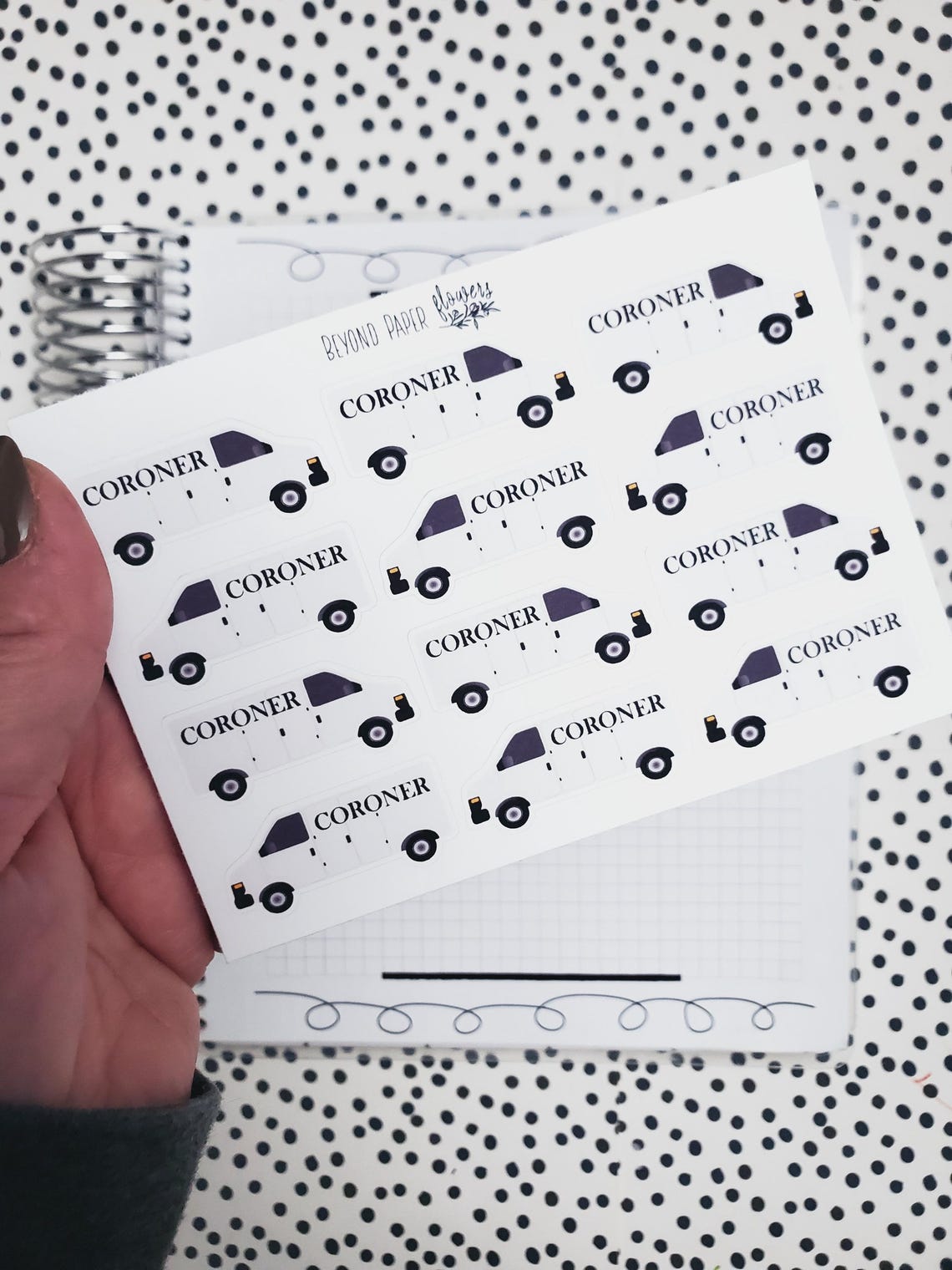 Coroner Van Deco Stickers - Etsy