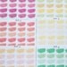 Soft THICC Watercolor Brushstroke Stickers - Etsy