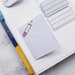 Notebook Paper Foldable Stickers - Etsy